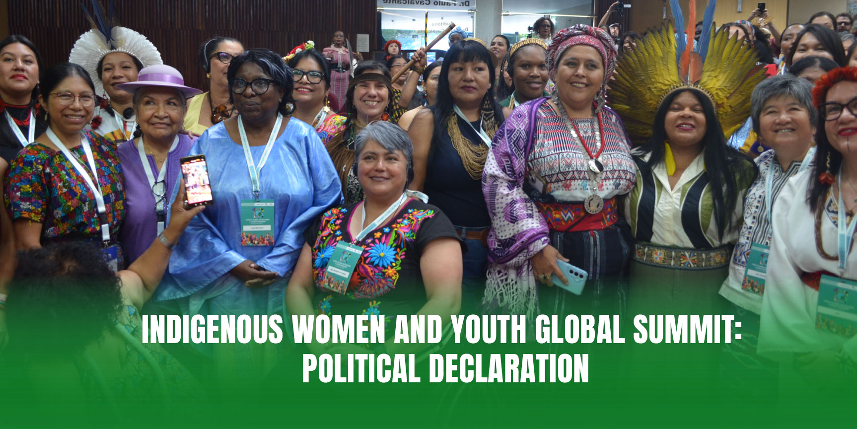 INDIGENOUS WOMEN AND YOUTH GLOBAL SUMMIT: POLITICAL DECLARATION - Fimi